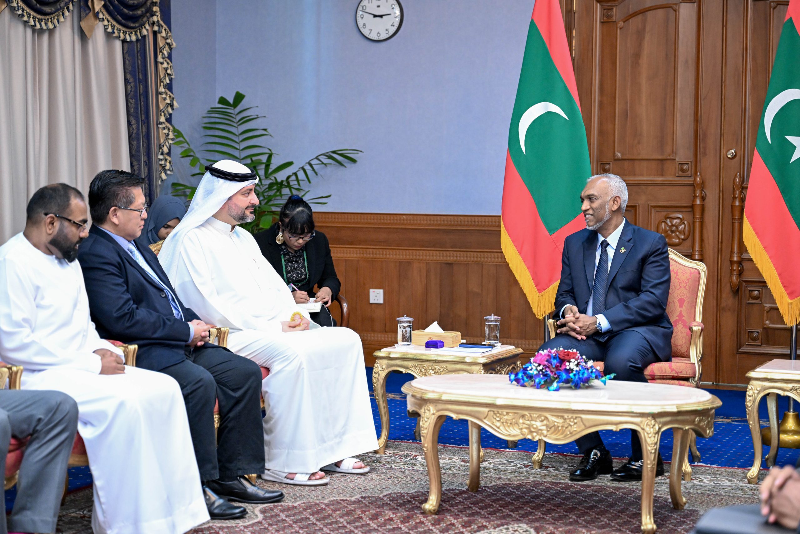 MBS Global Investments Co. LLC Chairman Pays Courtesy Call on President ...